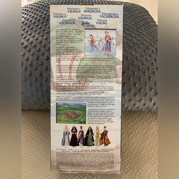 Barbie | Other | Barbie Princess Of The Vikings Dolls Of The World 203 ...